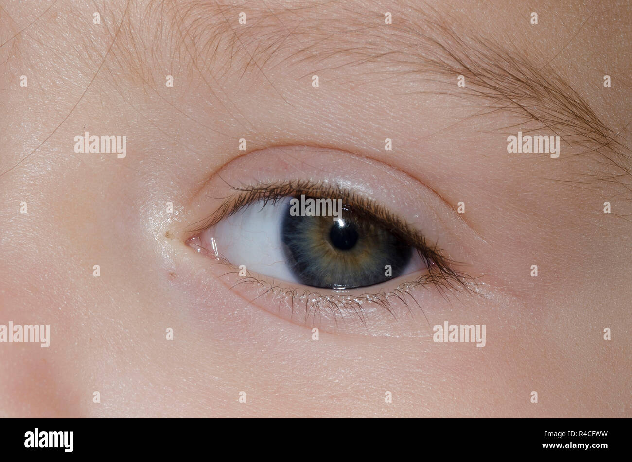 Childs eye hi-res stock photography and images - Alamy