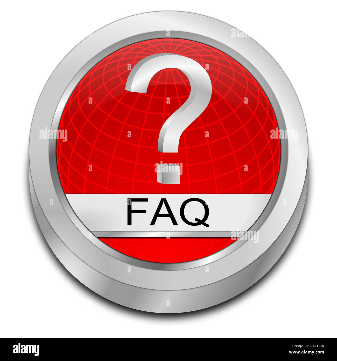 News icon button red glossy hi-res stock photography and images - Alamy