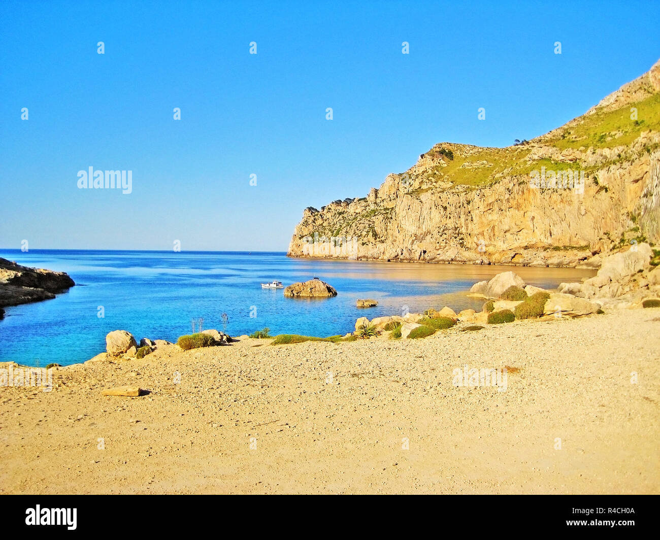 Cala figuera beach formentor mallorca hi-res stock photography and ...