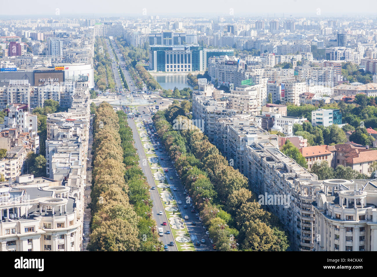 Bucharest traffic city centre hi-res stock photography and images - Alamy