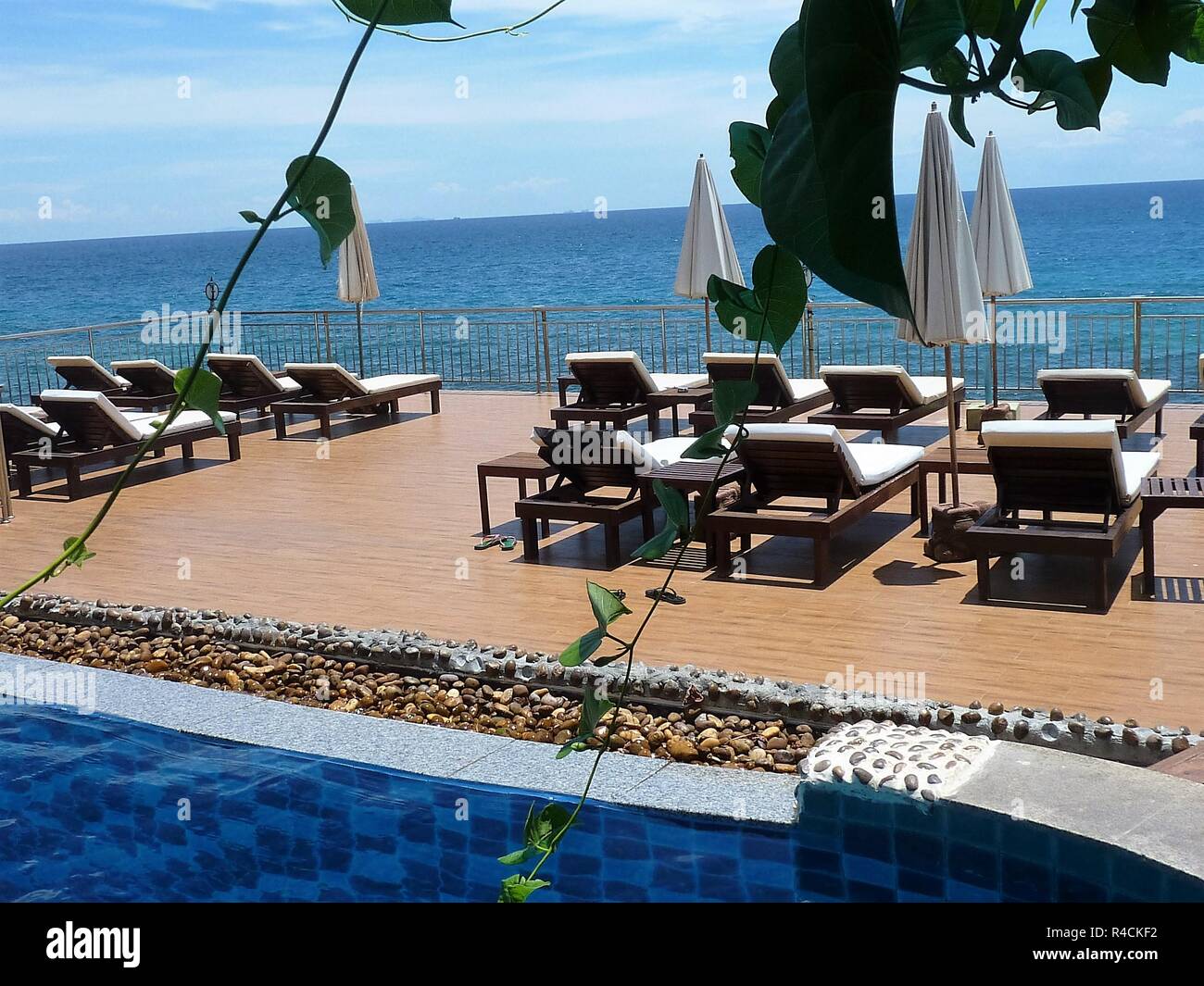 relaxation by the sea Stock Photo - Alamy