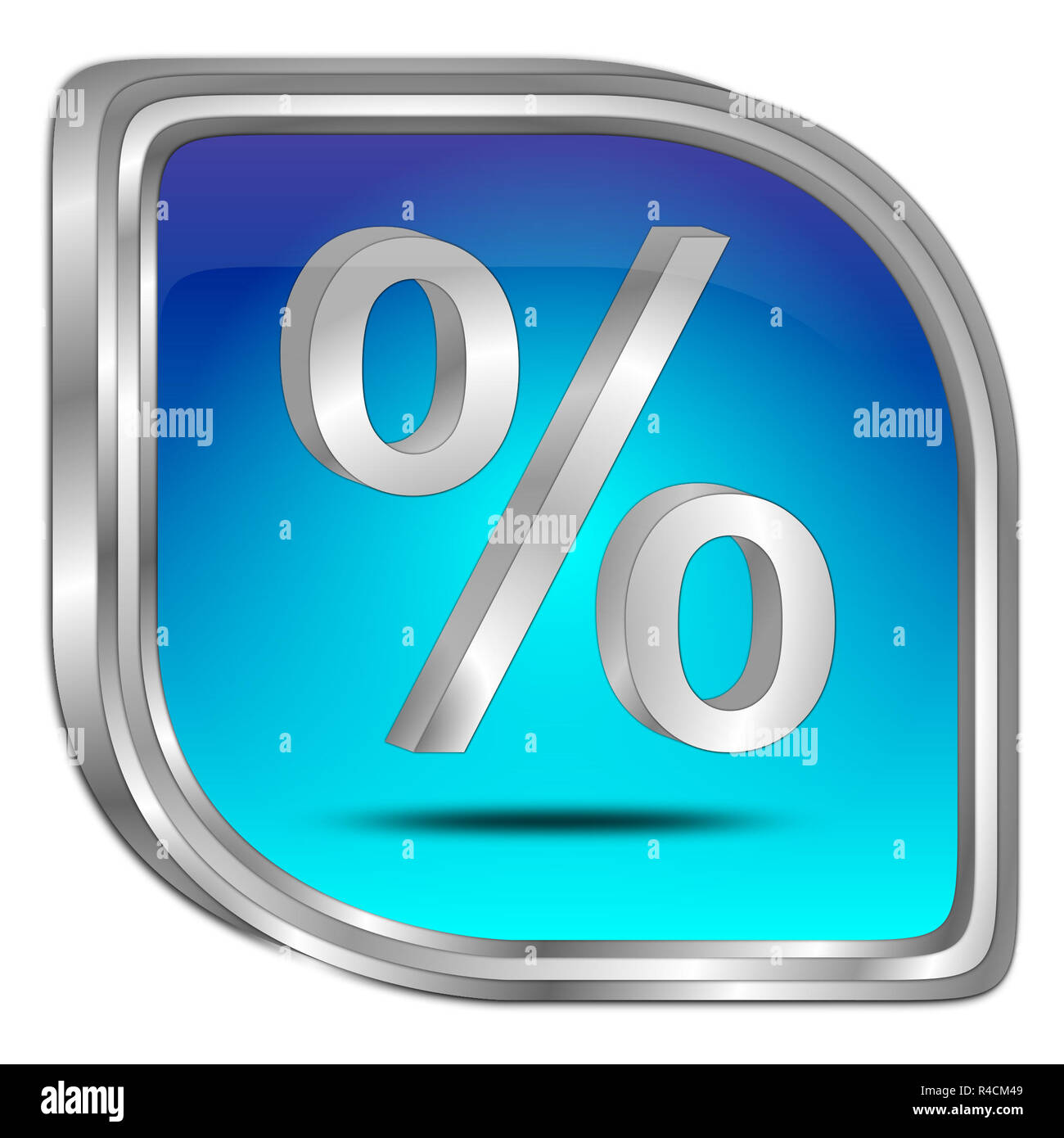 blue Discount button - 3D illustration Stock Photo - Alamy
