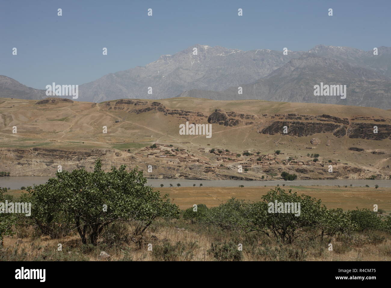 Pamir region Russian Federation Central Asia mountain landscapes Stock ...