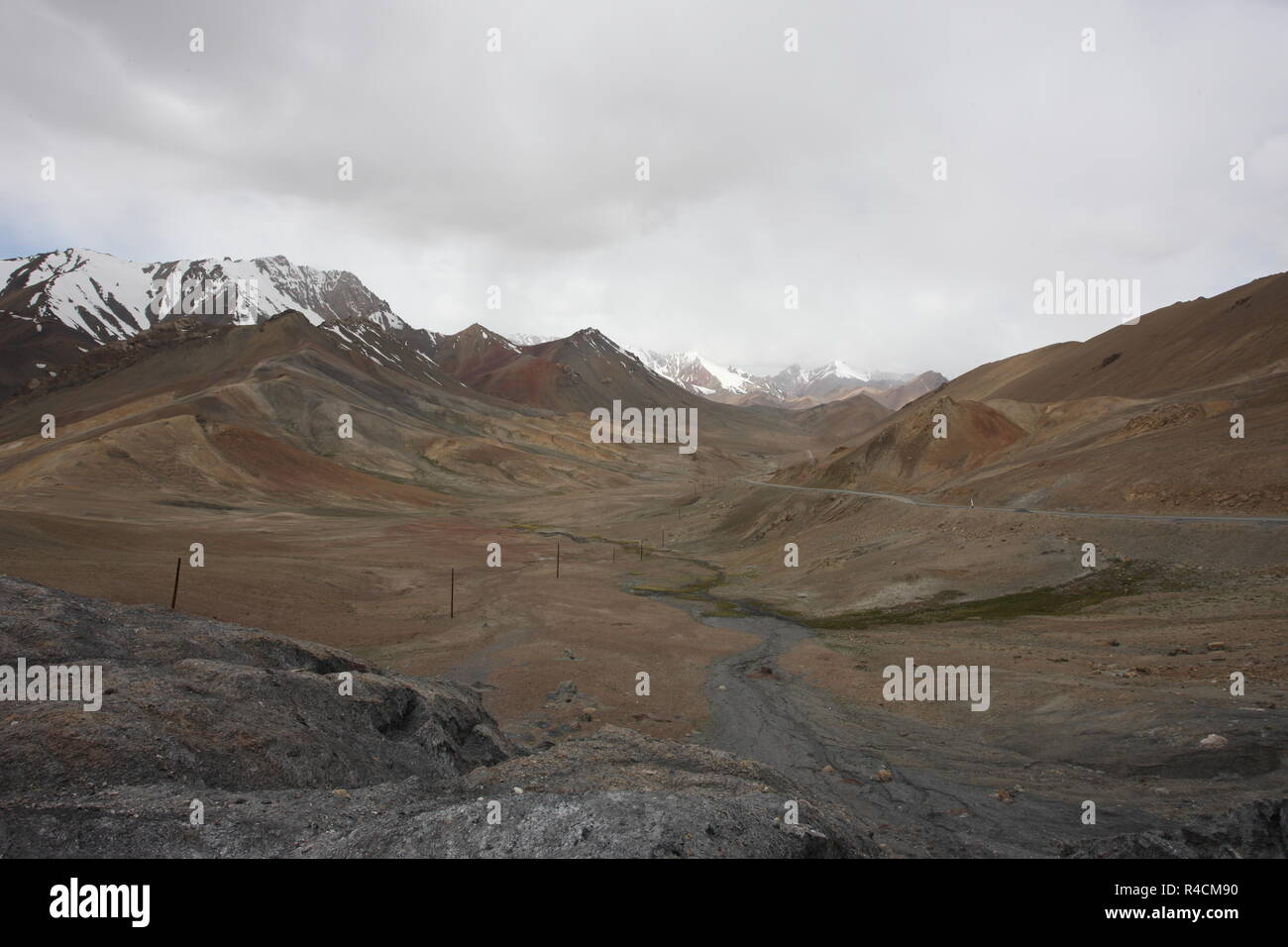Pamir region Russian Federation Central Asia mountain landscapes Stock ...