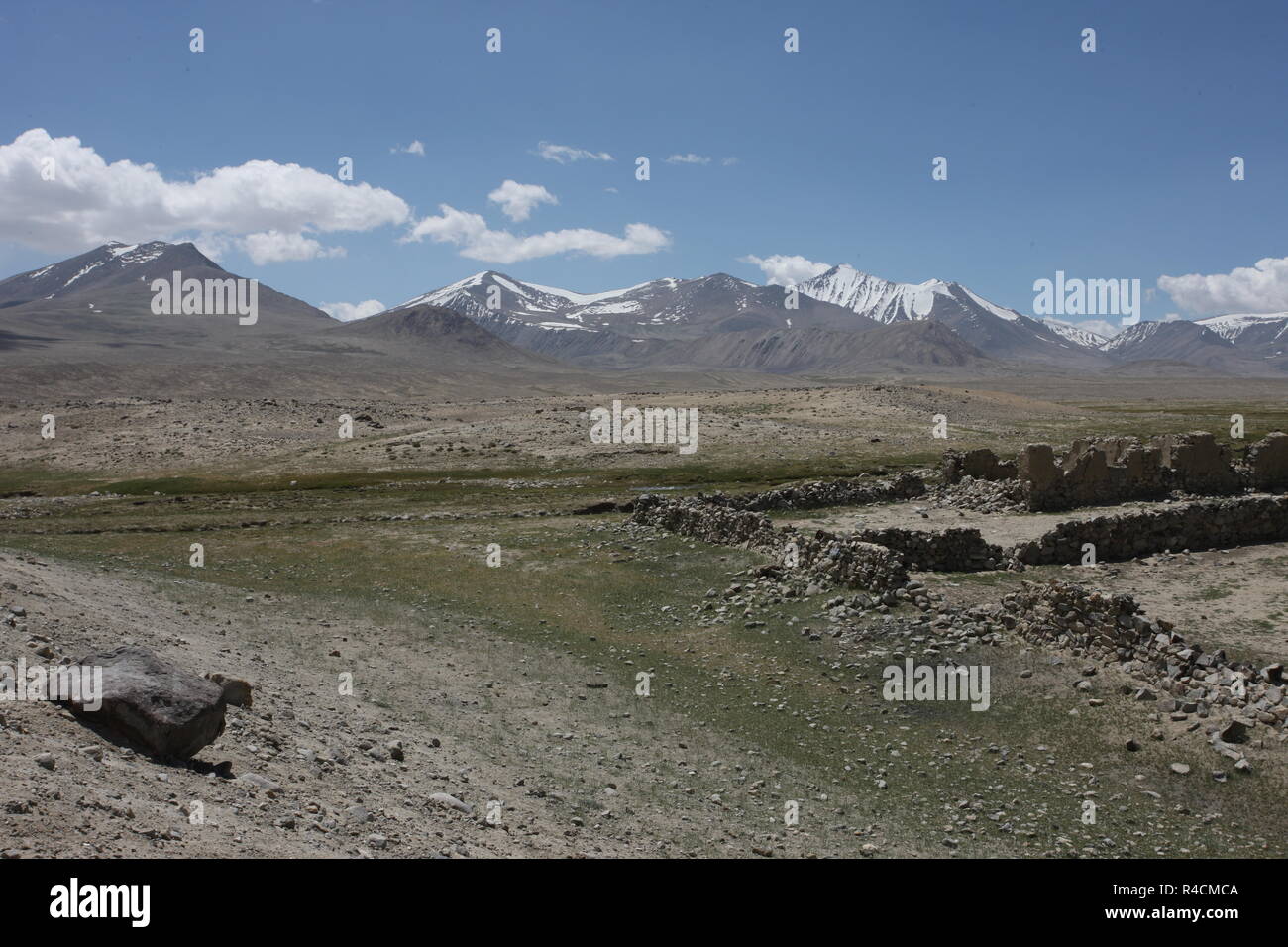 Pamir region Russian Federation Central Asia mountain landscapes Stock ...