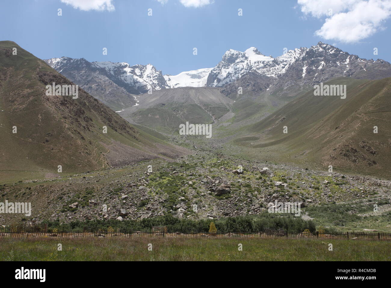 Pamir region Russian Federation Central Asia mountain landscapes Stock ...