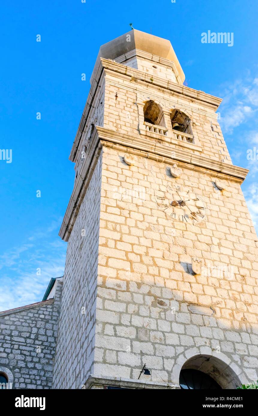 Church of the Assumption of Blessed Virgin Mary, Krk, Croatia Stock ...