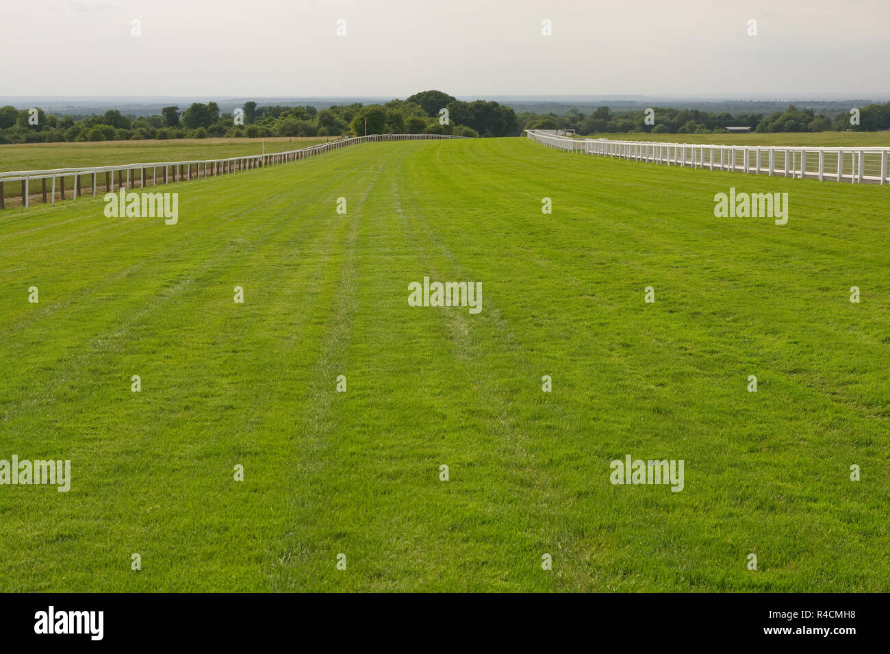Racecourse on Epsom Downs in Surrey, England. (Famous for The Derby ...