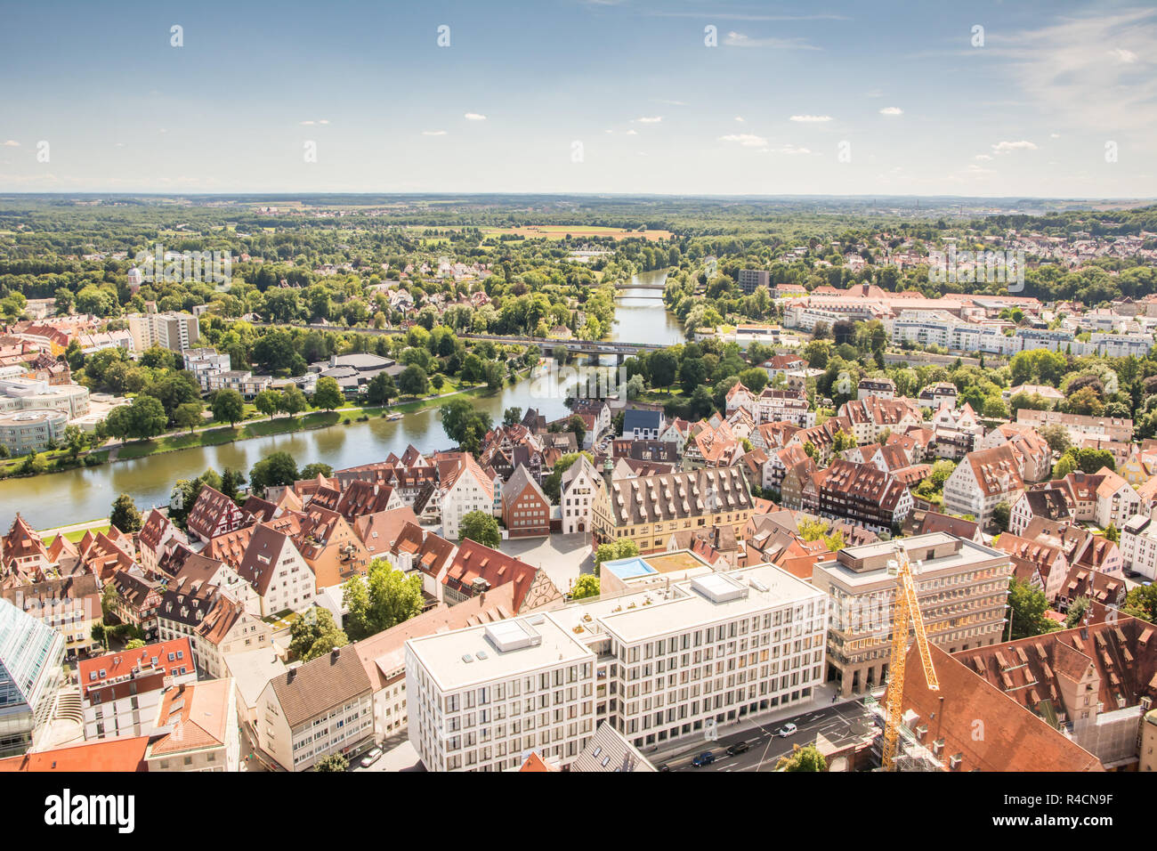 Ulm city aerial panoramic hi-res stock photography and images - Alamy