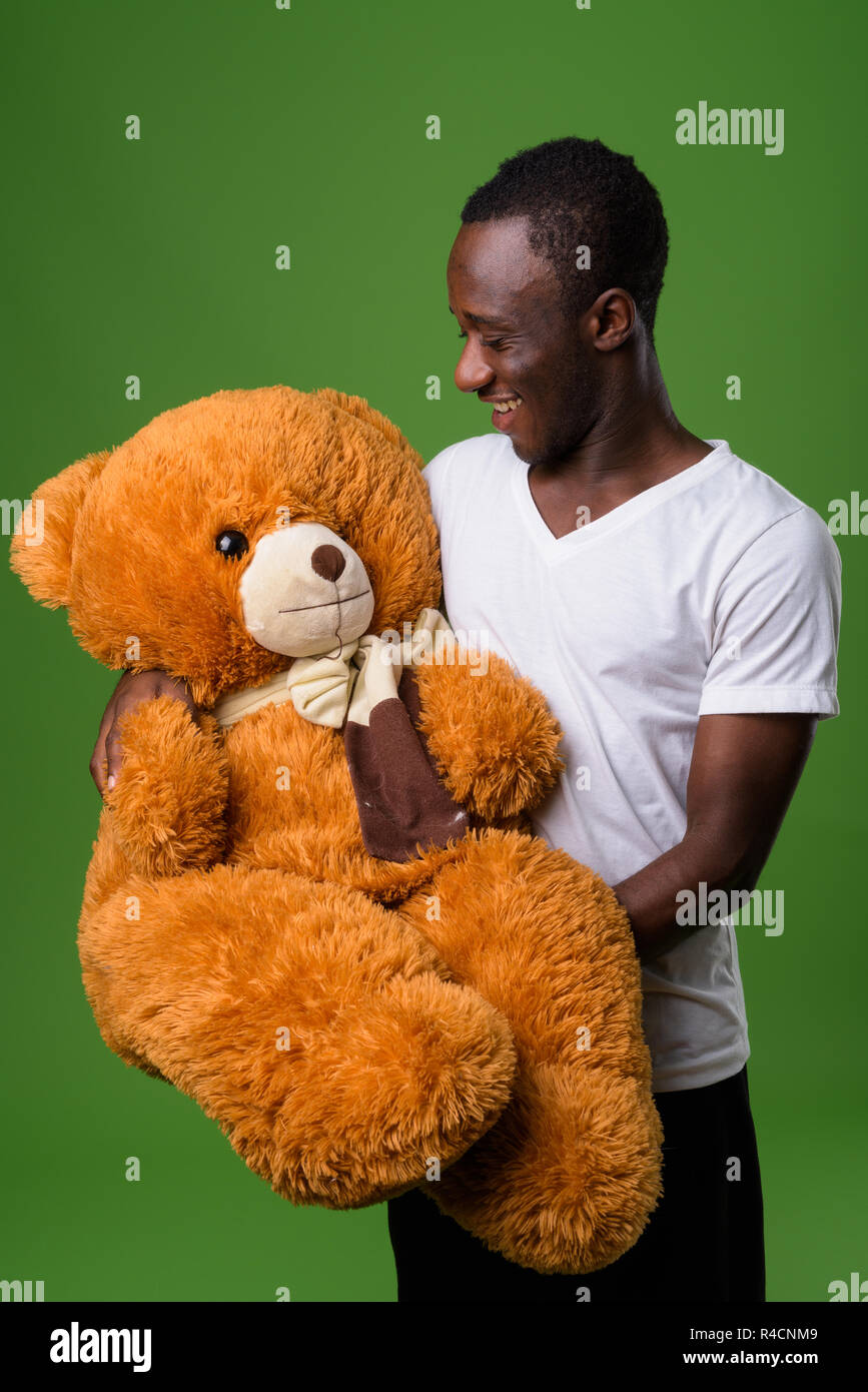 Big black man hi-res stock photography and images - Alamy