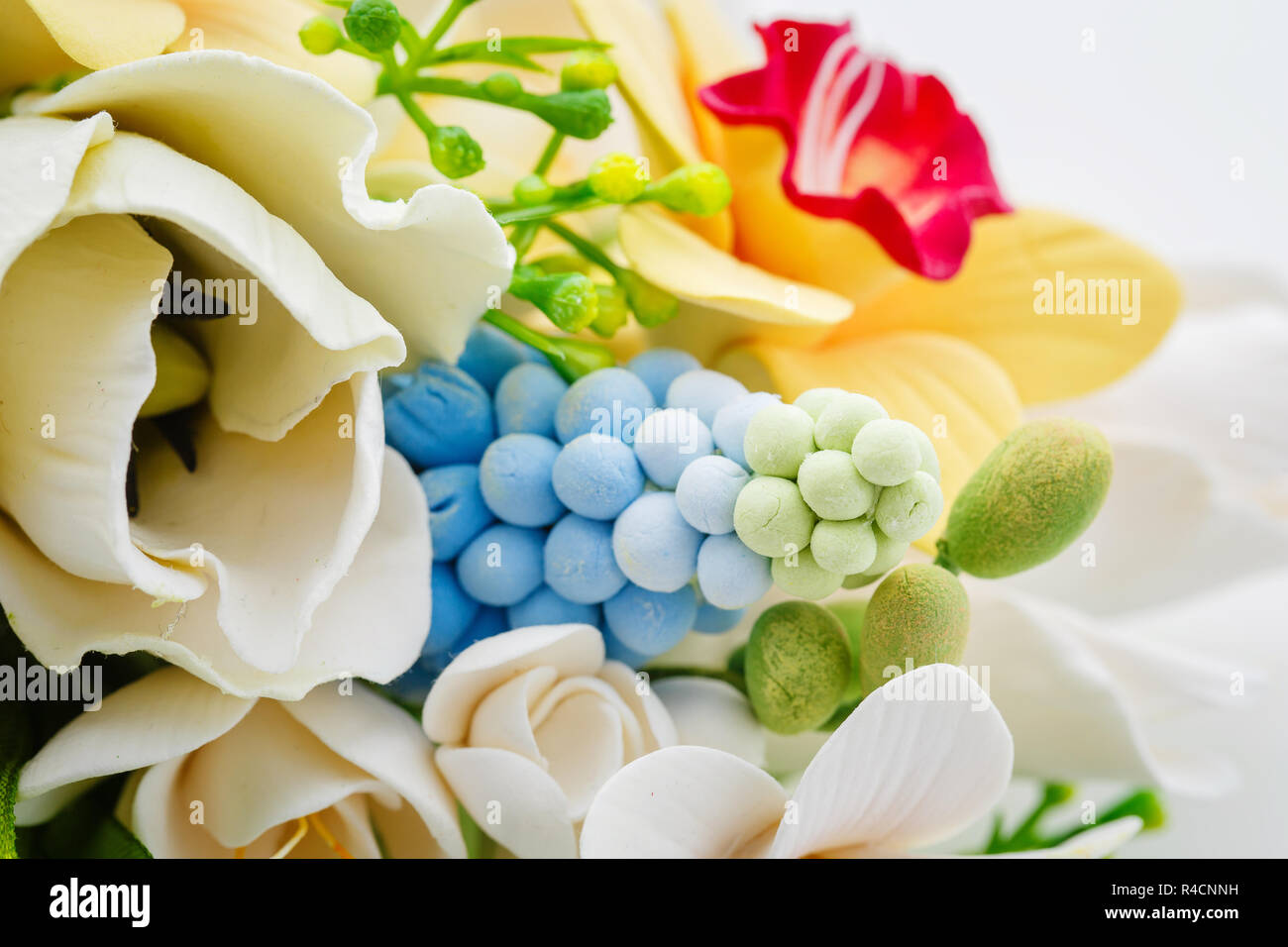 Beautiful spring flower bouquet Stock Photo - Alamy