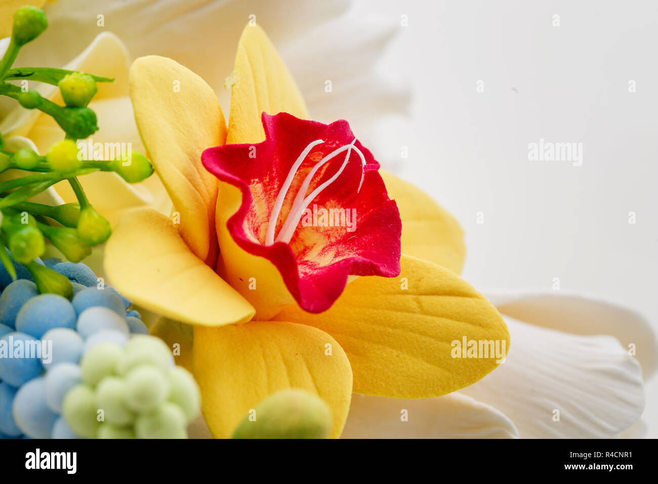 Beautiful spring flower bouquet Stock Photo - Alamy