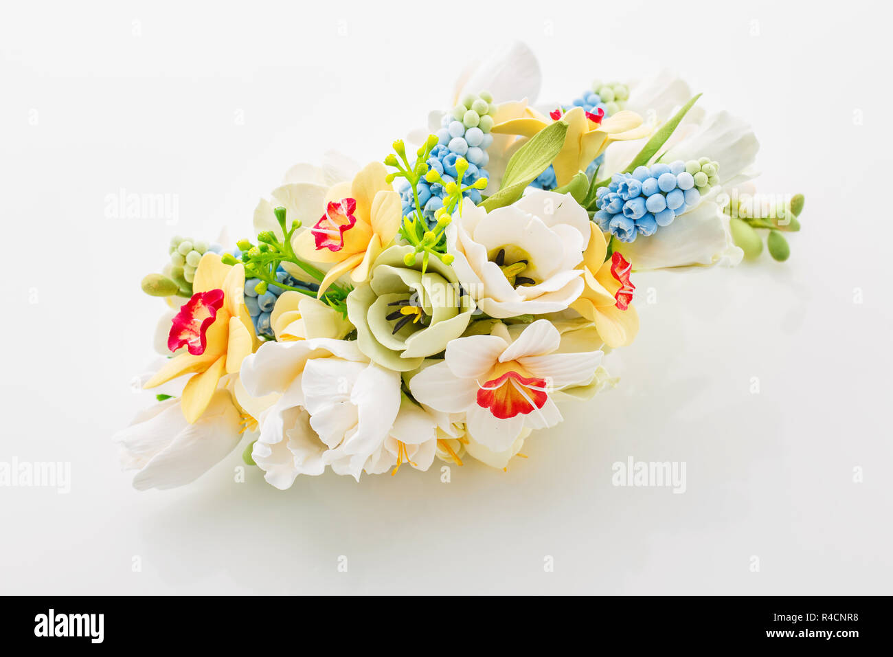 Beautiful spring flower bouquet Stock Photo - Alamy