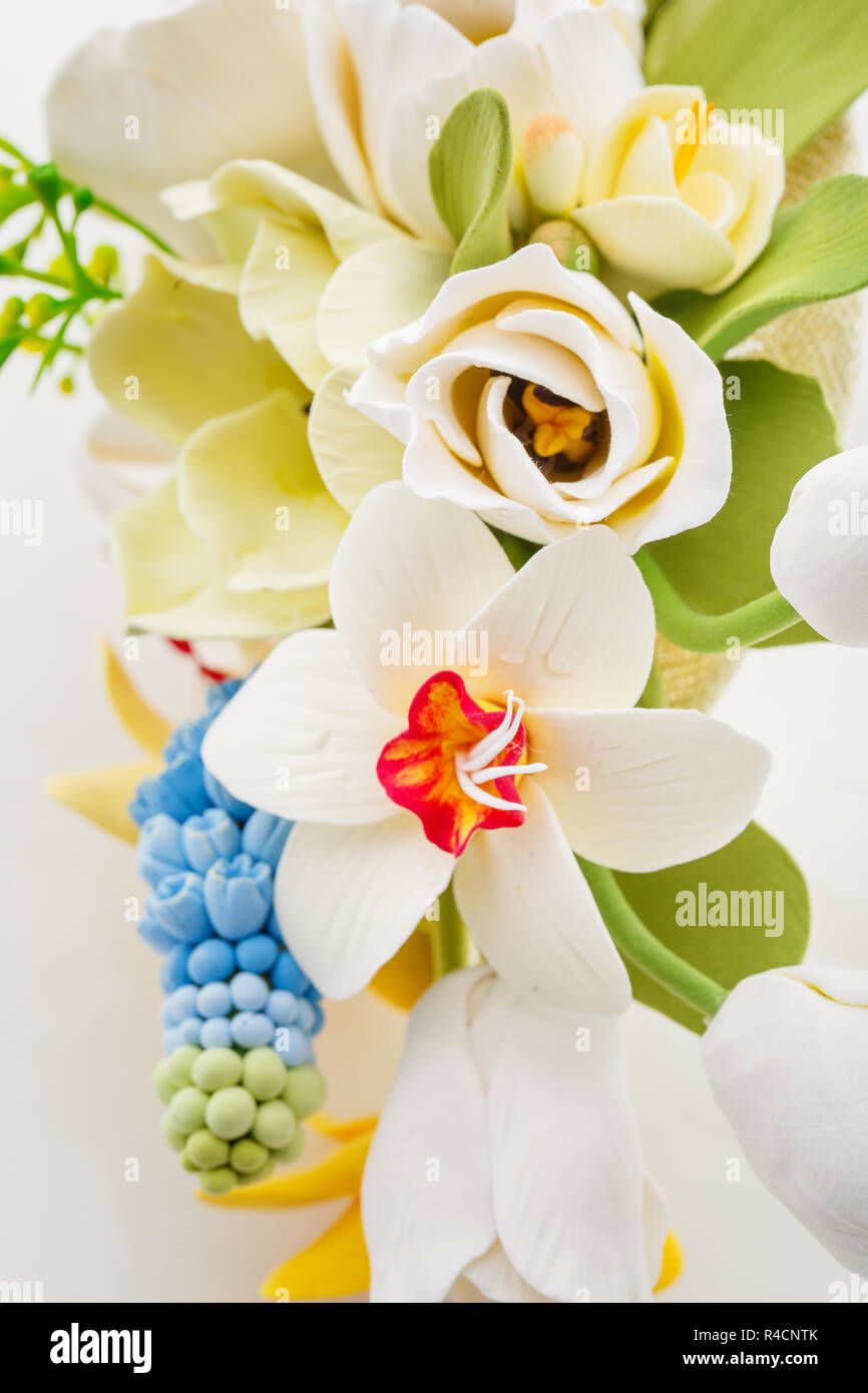 Beautiful spring flower bouquet Stock Photo - Alamy