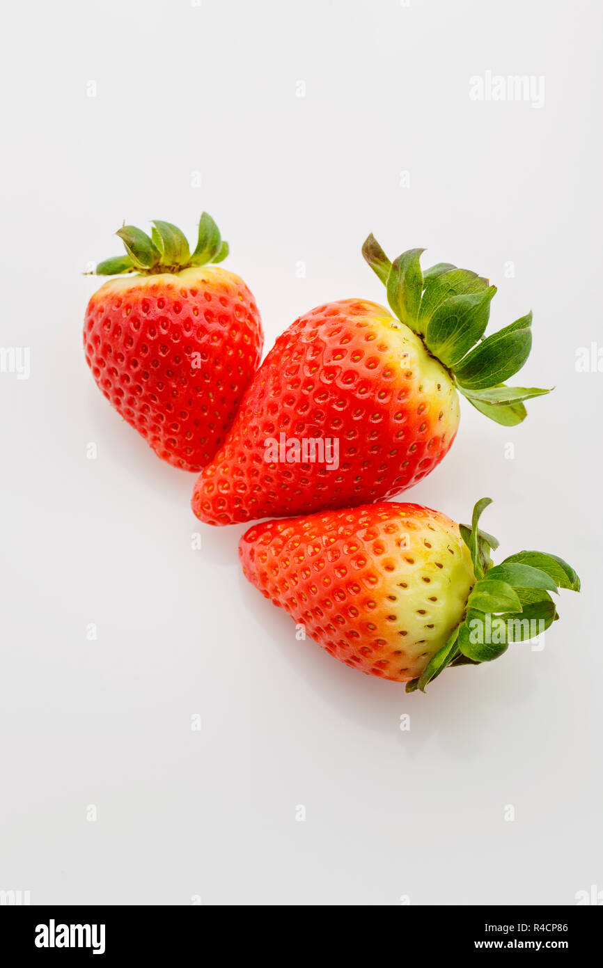 Closeup fully ripe strawberry hi-res stock photography and images - Alamy