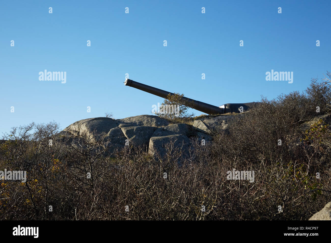 Artillery battery Landsort is one of the six ERSTA-batteries, which ...