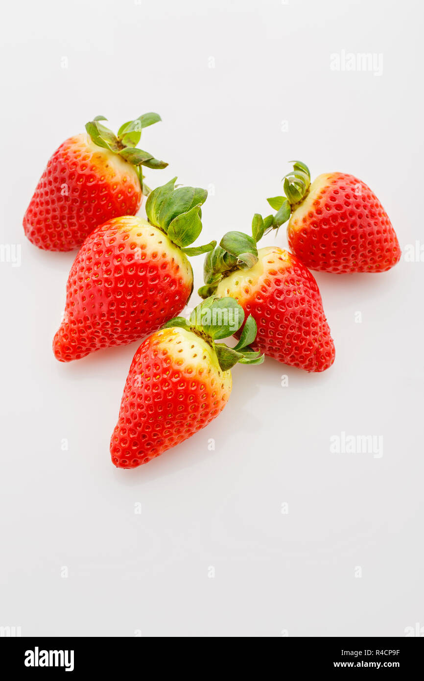 Closeup fully ripe strawberry hi-res stock photography and images - Alamy