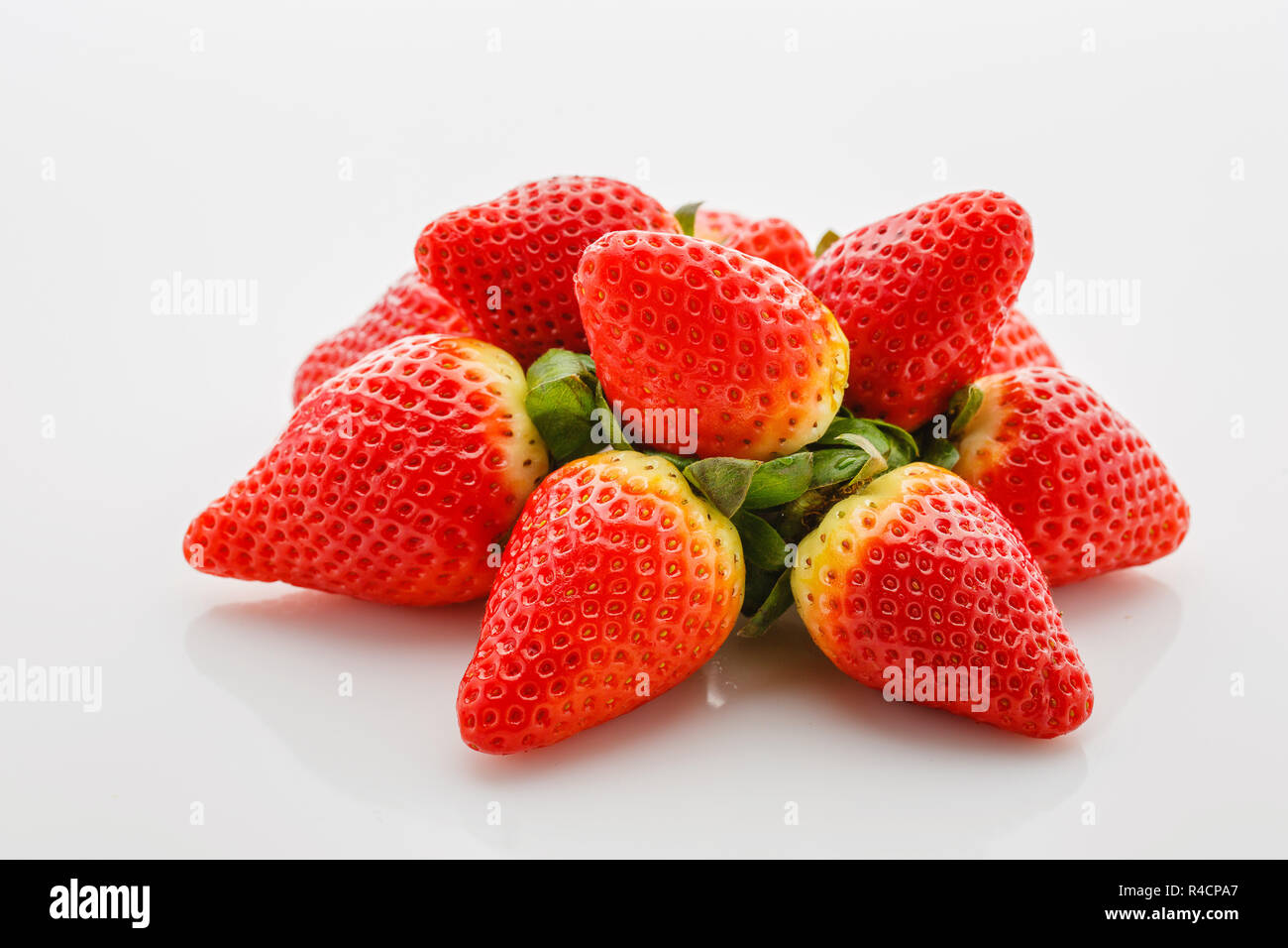 Closeup fully ripe strawberry hi-res stock photography and images - Alamy