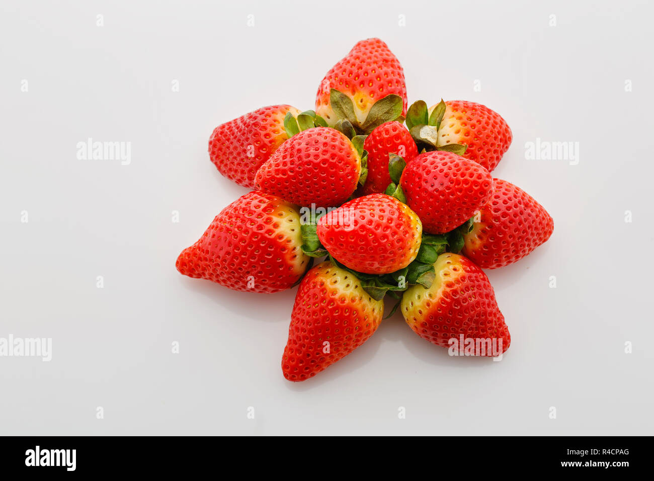 Closeup fully ripe strawberry hi-res stock photography and images - Alamy