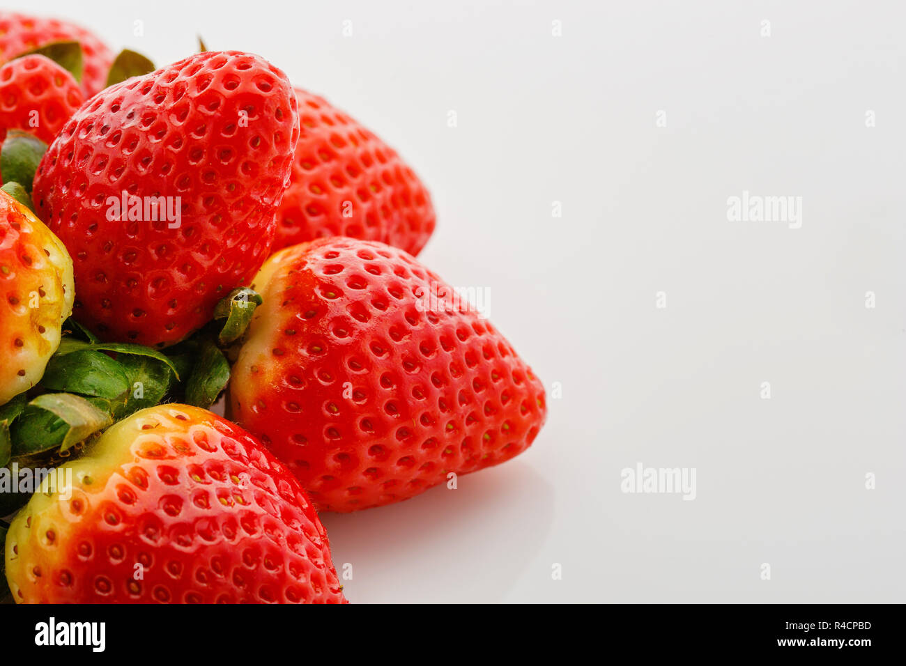 Closeup fully ripe strawberry hi-res stock photography and images - Alamy