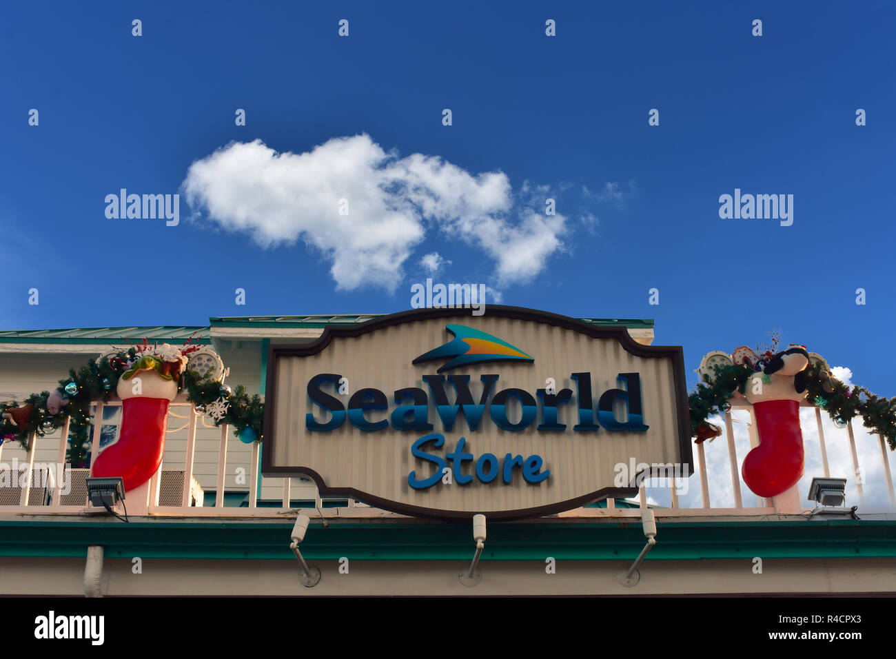 Orlando, Florida. November 19, 2018. in International Drive area ...