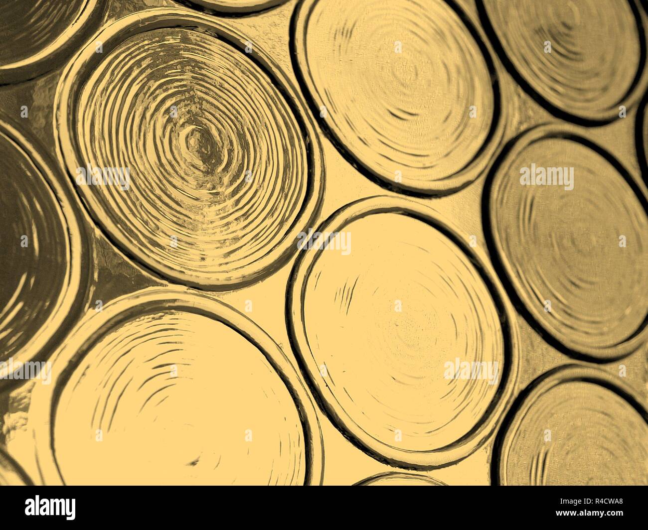 Glass picture sepia Stock Photo - Alamy