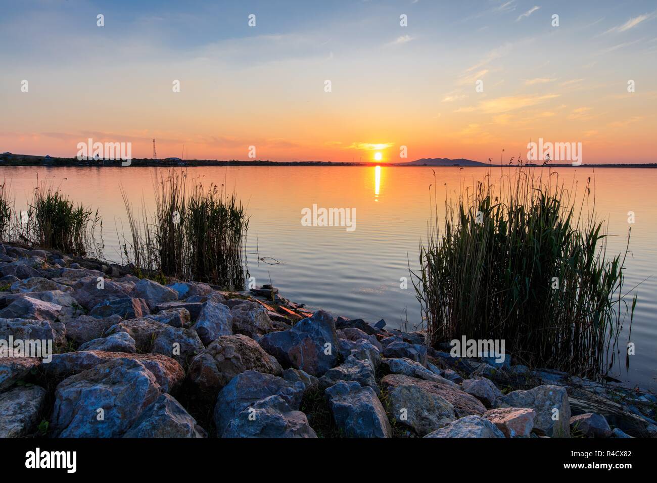 Spring sunet hi-res stock photography and images - Alamy