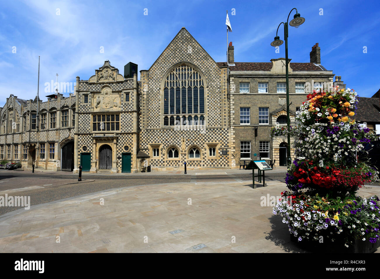 The Town Hall and Trinity Guildhall, Kings Lynn town, Norfolk, England ...