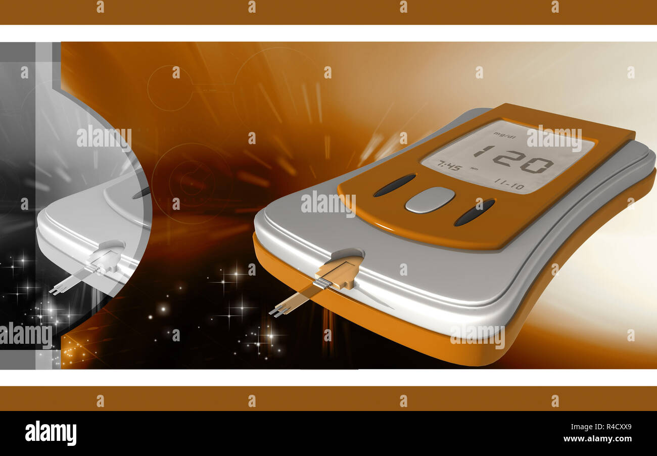 Blood glucose test results hi-res stock photography and images - Alamy