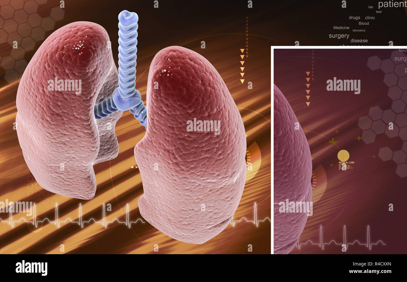 Xray of lungs with red hi-res stock photography and images - Alamy
