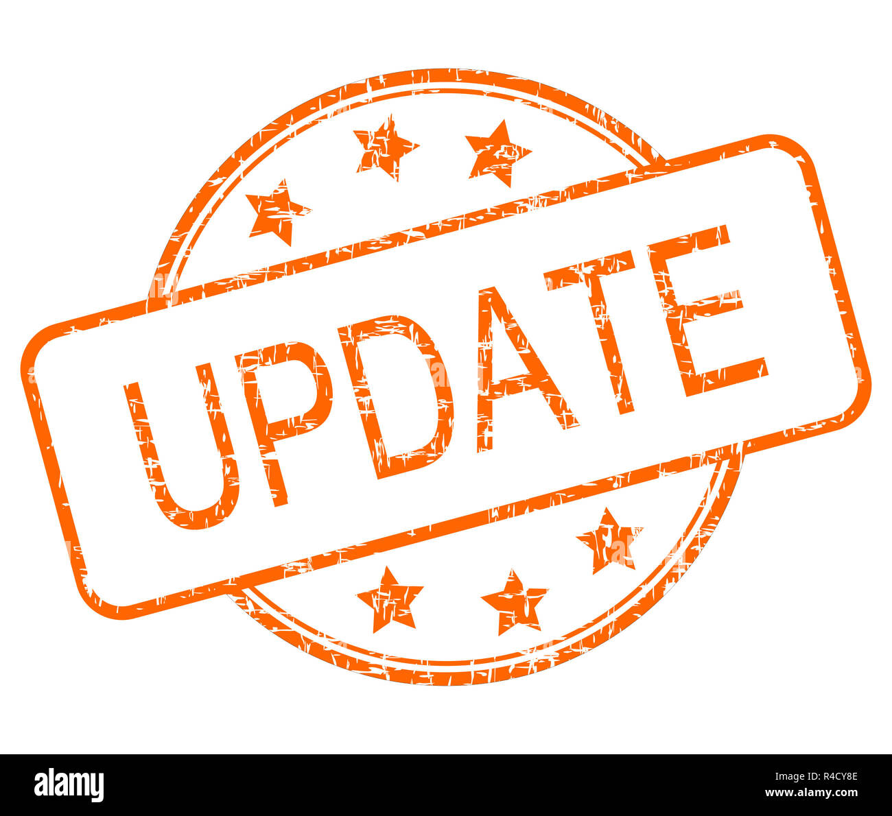 Update notice Cut Out Stock Images & Pictures - Alamy