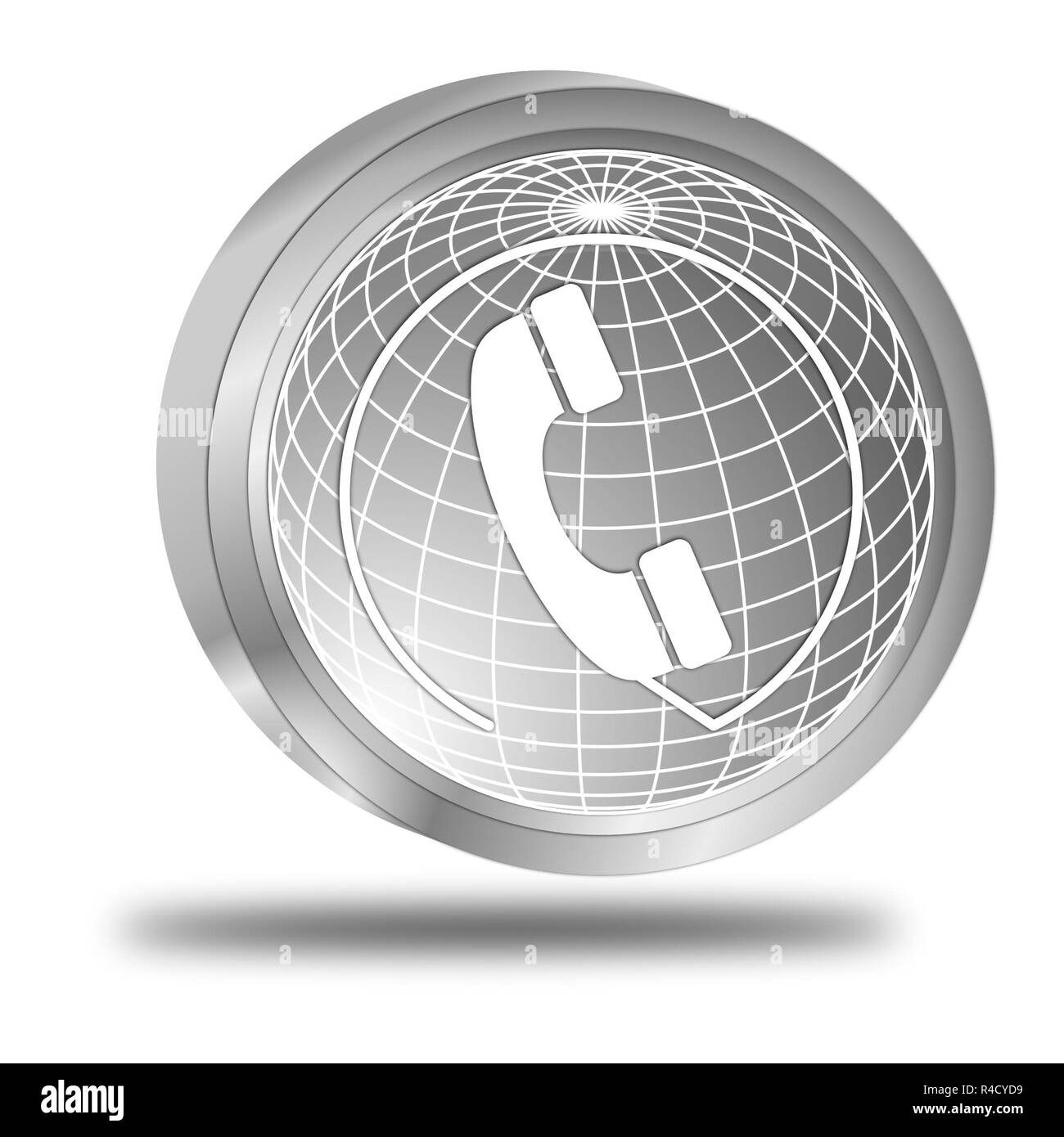 Illustration receiver icon mail Cut Out Stock Images & Pictures - Alamy