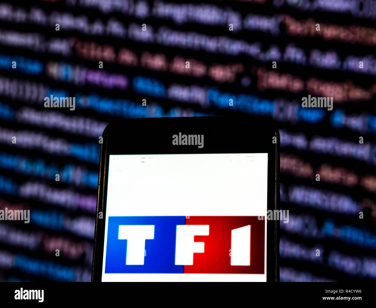 Tv network logo hi-res stock photography and images - Alamy