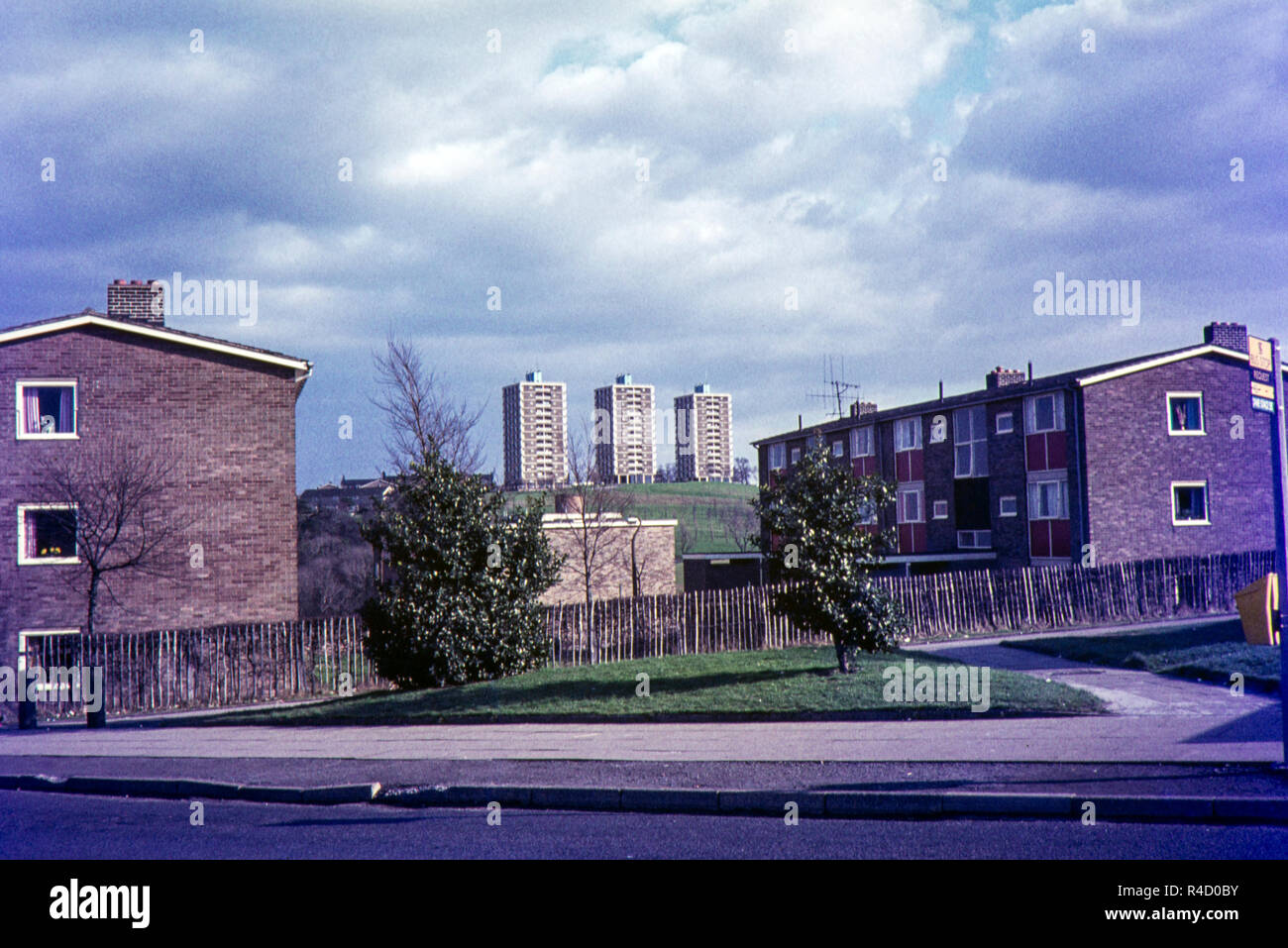 Gleadless Valley (Rollestone) Tower Blocks, Sheffield. Image taken from ...