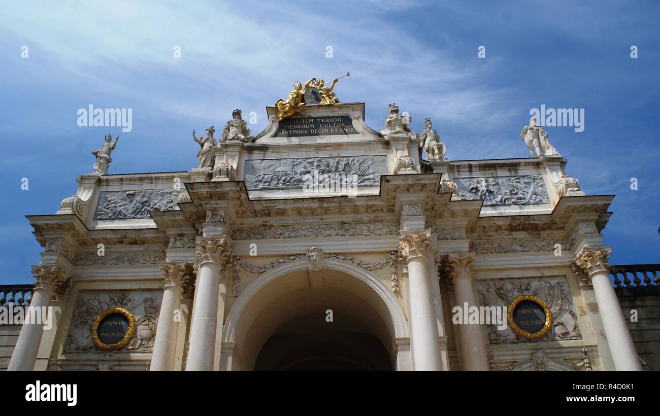 Pretty town in France, Nancy Stock Photo - Alamy