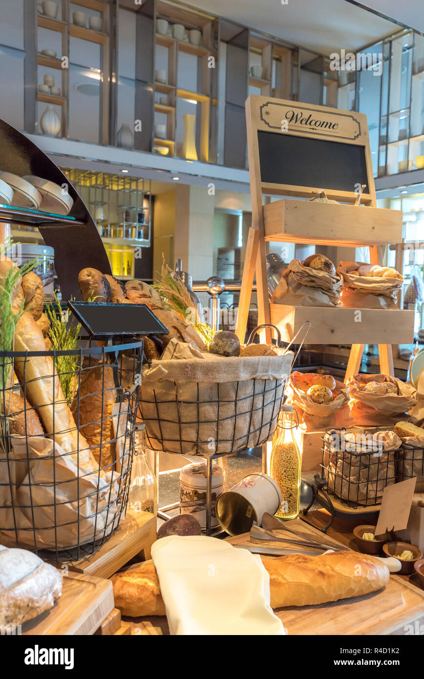 Grain bread breakfast buffet hotel hi-res stock photography and images ...