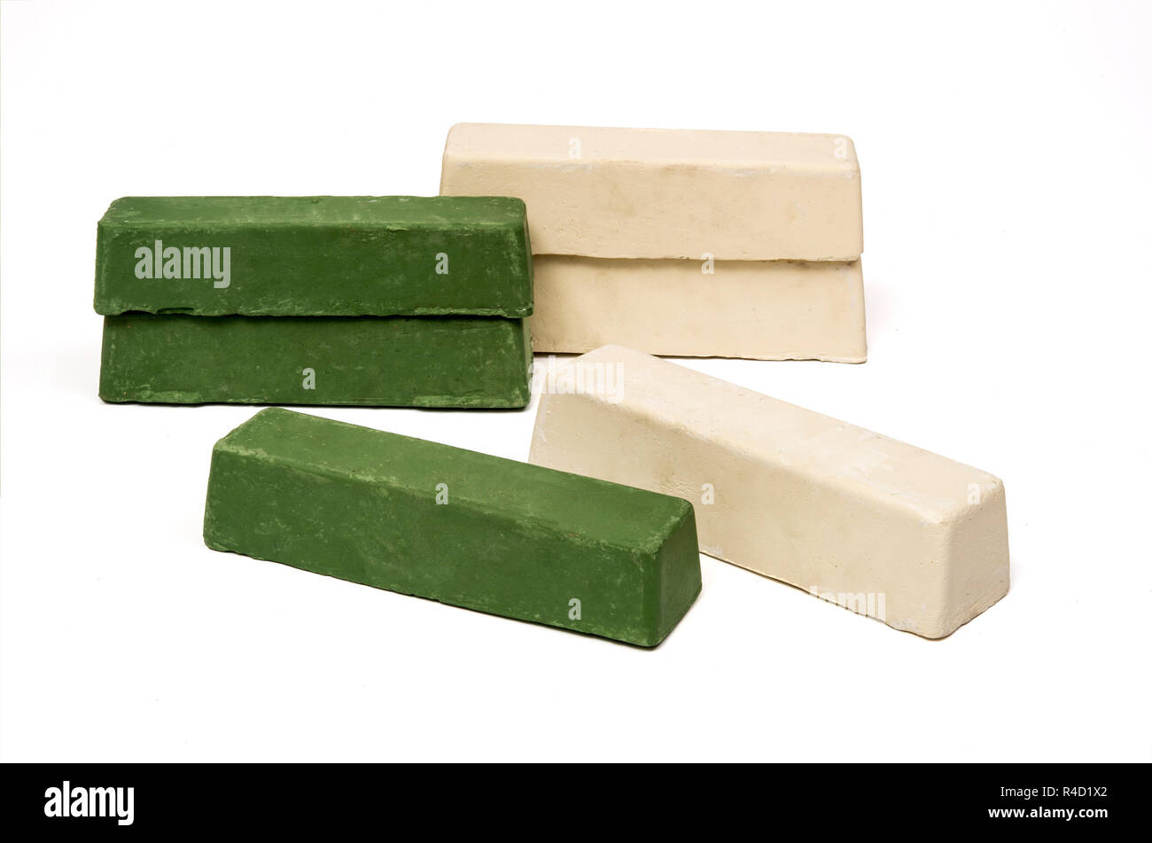 Industrial Polishing Buffing Compound Wax Brick Stock Photo - Alamy