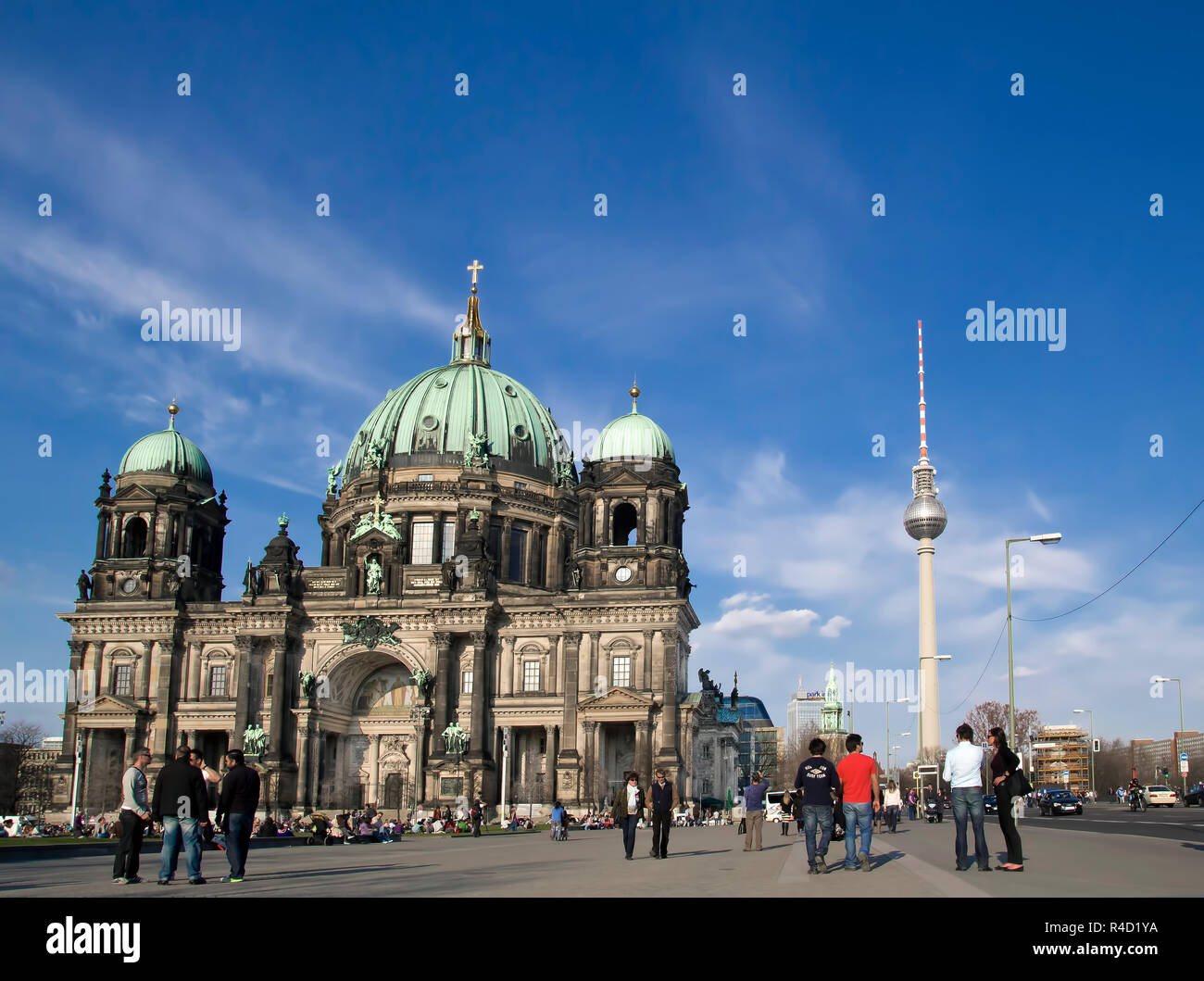 berlin dome Church tower Stock Photo - Alamy