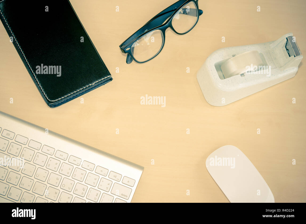 office table background Stock Photo - Alamy