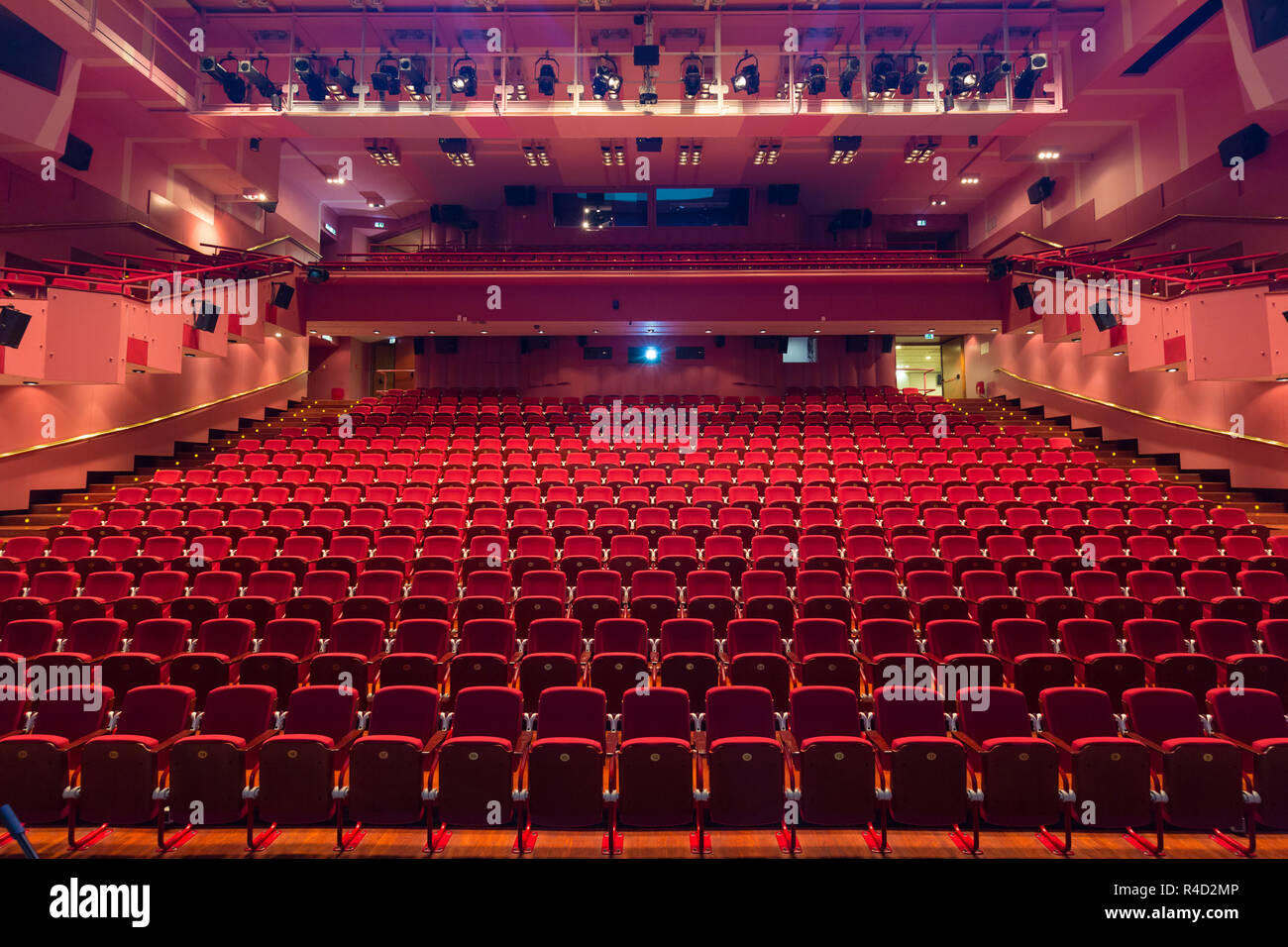 Interior of a congress hall Stock Photo - Alamy