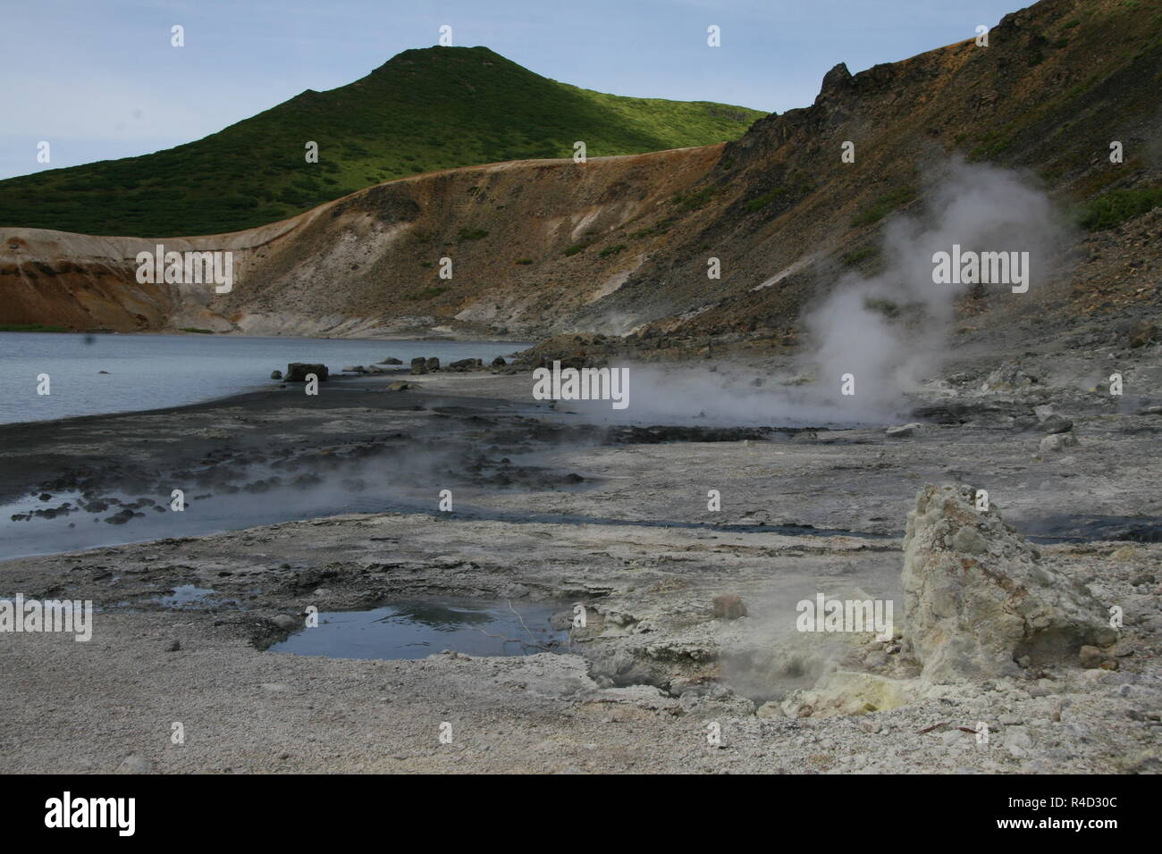 Kunasir Kurils islands Rocks Russia Stock Photo - Alamy