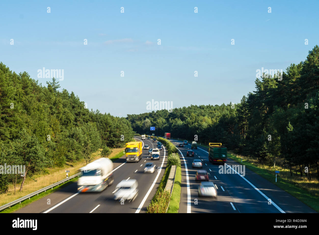 highway in landscape Stock Photo - Alamy