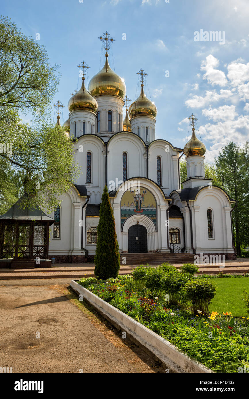 St. Nicholas Convent, Cathedral of St. Nicholas, Pereslavl-Zalessky, Russia Stock Photo - Alamy