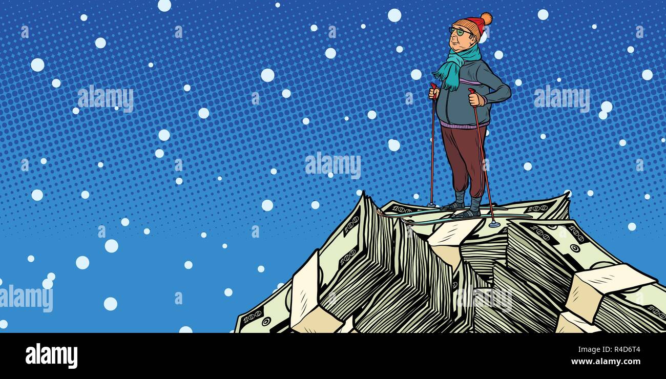 Active middle aged man Stock Vector Images - Alamy