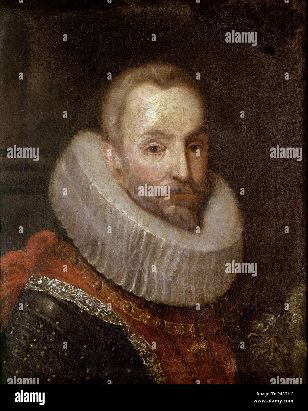 Genoese Army Commander. 17th century. Baroque painting. Seville ...