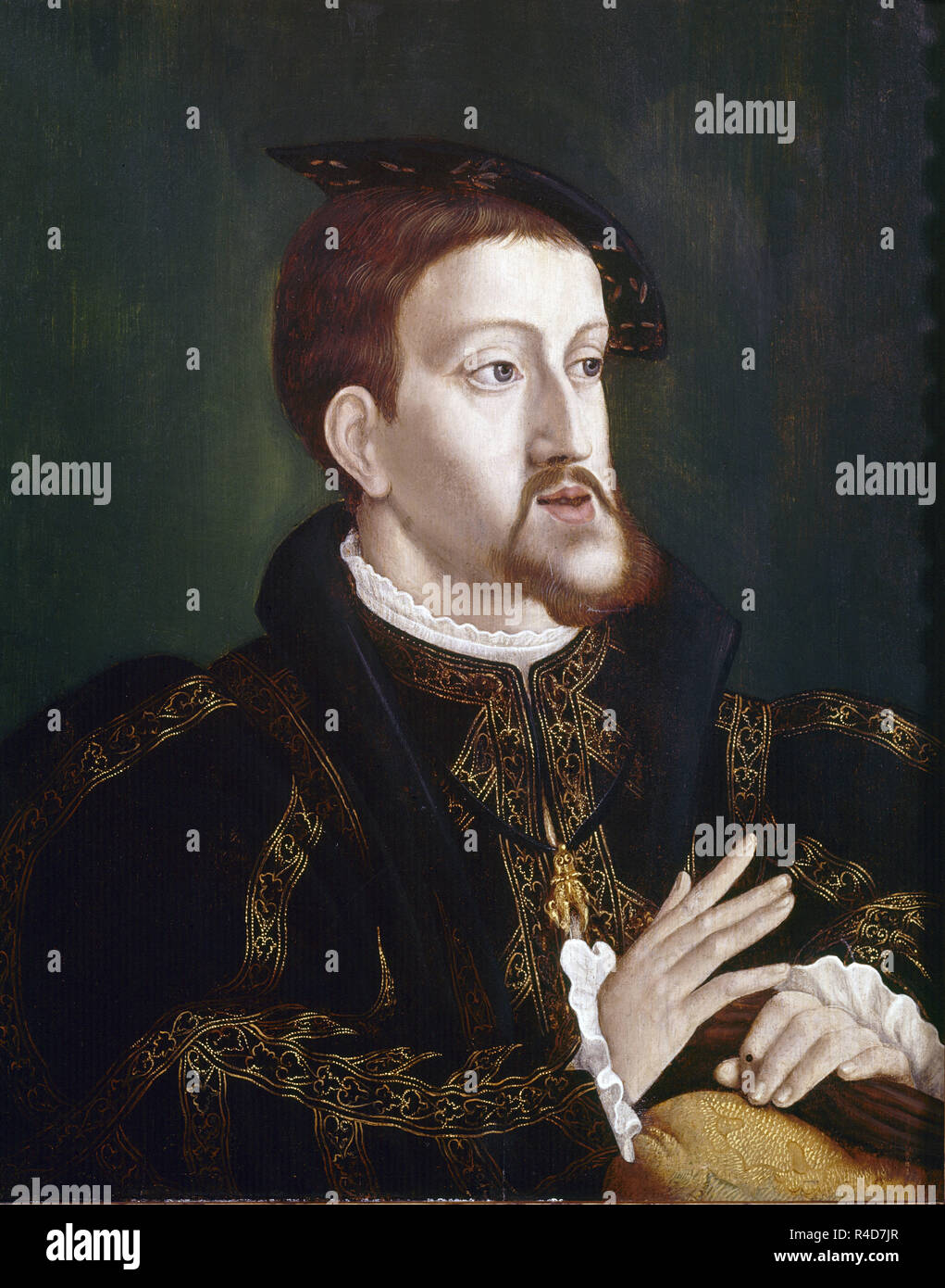 RETRATO DE CARLOS V - SIGLO XVI - RENACIMIENTO FLAMENCO. Author ...