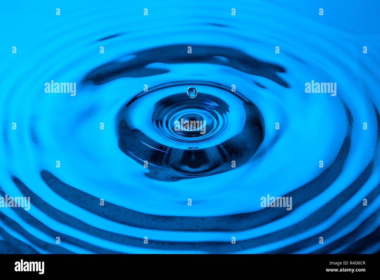 Water drops close-up. Useful as fresh, clean background Stock Photo - Alamy