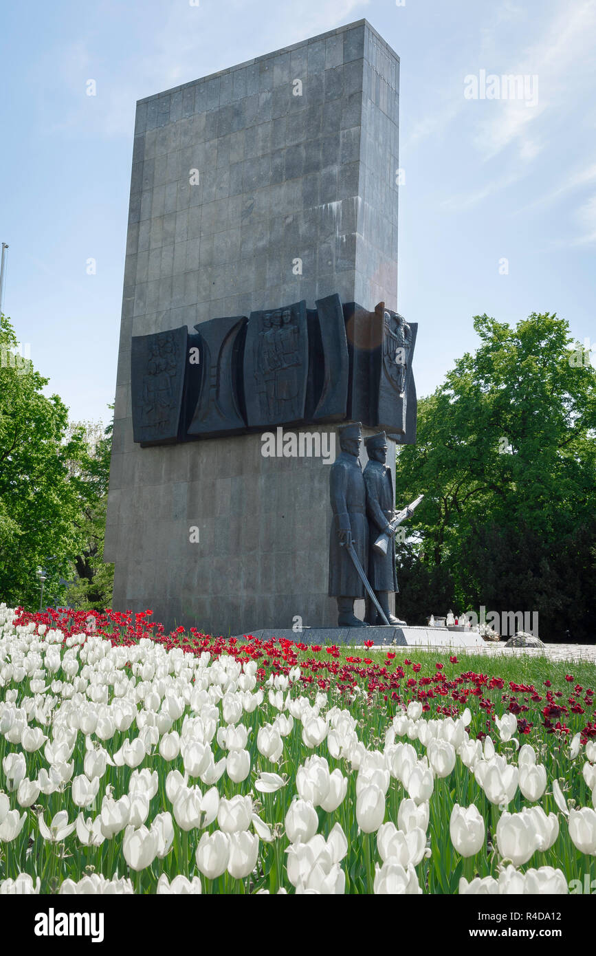 Wielkopolska monument Poznan, view of the Wielkopolska Uprising ...