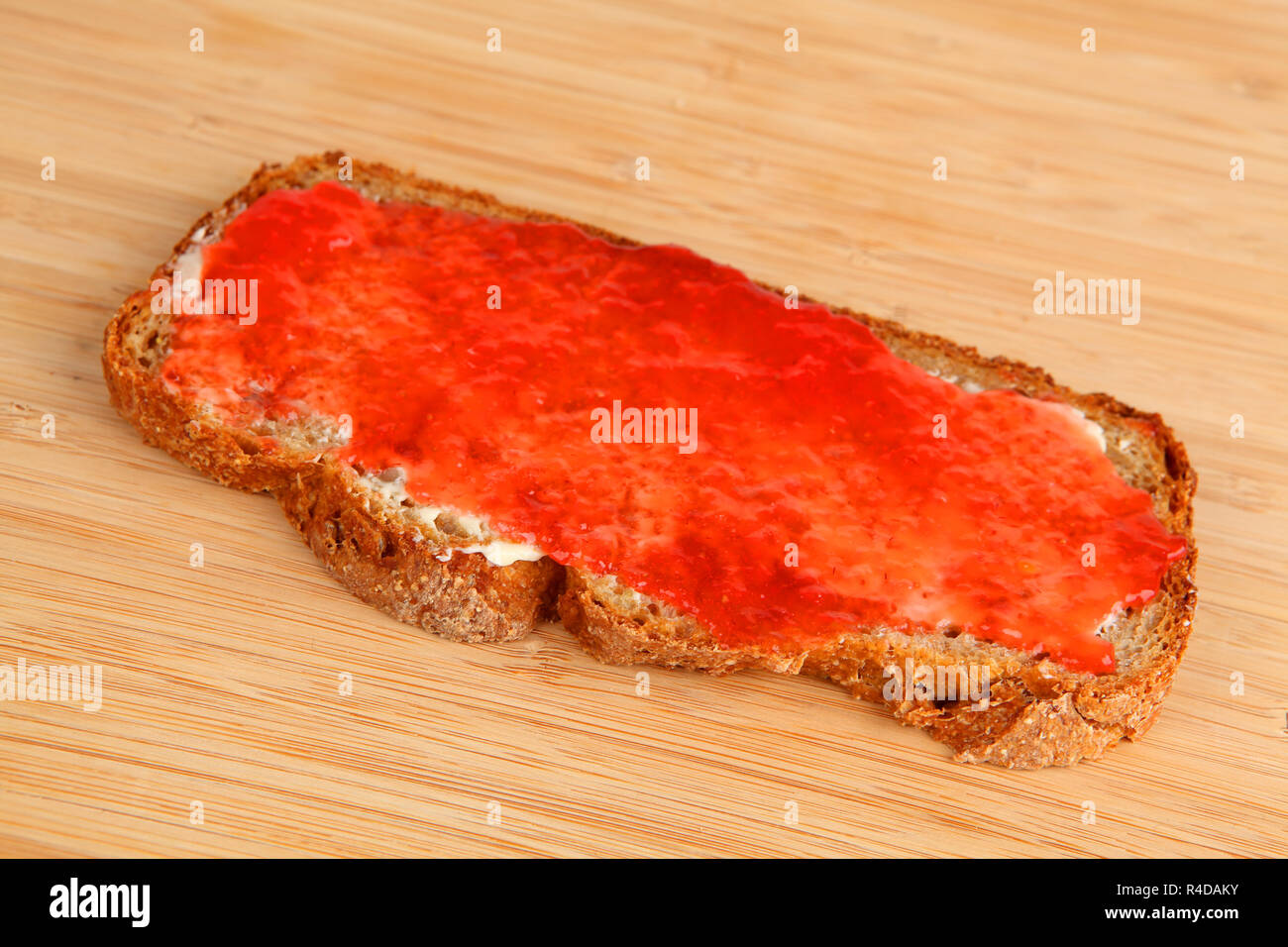 bread with jam Stock Photo - Alamy