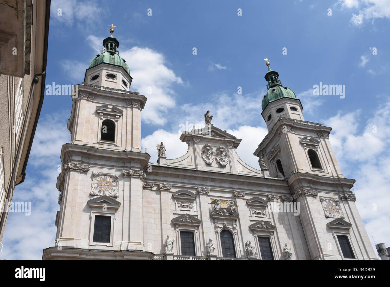 Saint rupert statue salzburg cathedral hi-res stock photography and ...